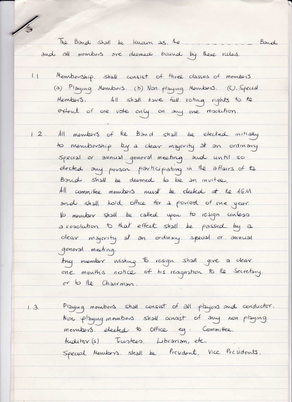 Band Description And Rules 1 Edge Hill Station band-description-and-rules-1-edge-hill-station